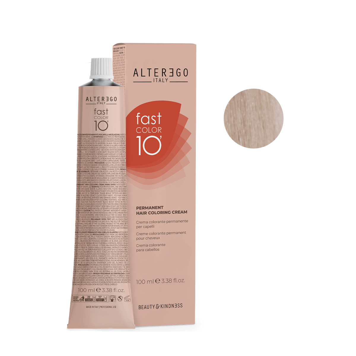 AlterEgo Fast Color 10' Tartós Hajfesték 10 Perc Hatóidővel 10.23 100ml ...